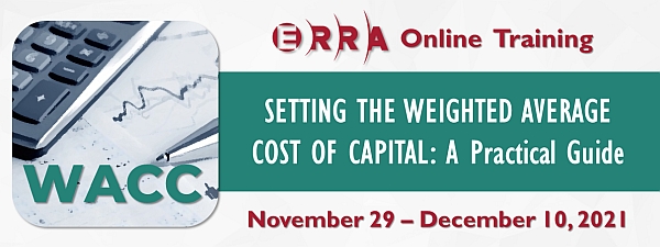 Setting the Weighted Average Cost of Capital (WACC) - ERRA